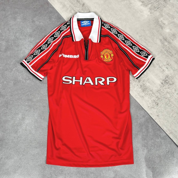 MU Home (1998/1999) Màu đỏ + Cộc tay | Bản CLASSIC [Không có quần] Hang ...