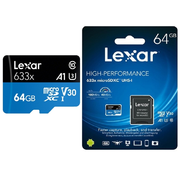 THẺ NHỚ LEXAR 64GB