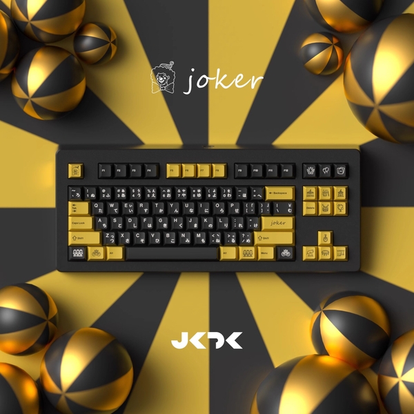 Bộ keycap JKDK Joker (Cherry profile / PBT Dyesub)