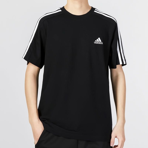 Áo Thun adidas 3S Single Jersey Essentials Black IC9334
