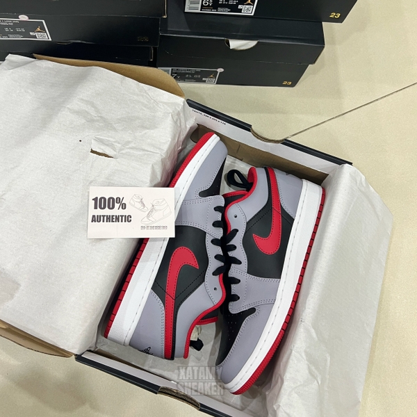 Jordan 1 Low Fire Red 553560 060