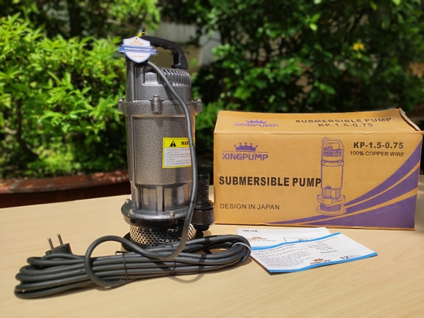 MÁY BƠM CHÌM KP-1.5-0.75 (NƯỚC SẠCH) | TNT VIỆT NAM