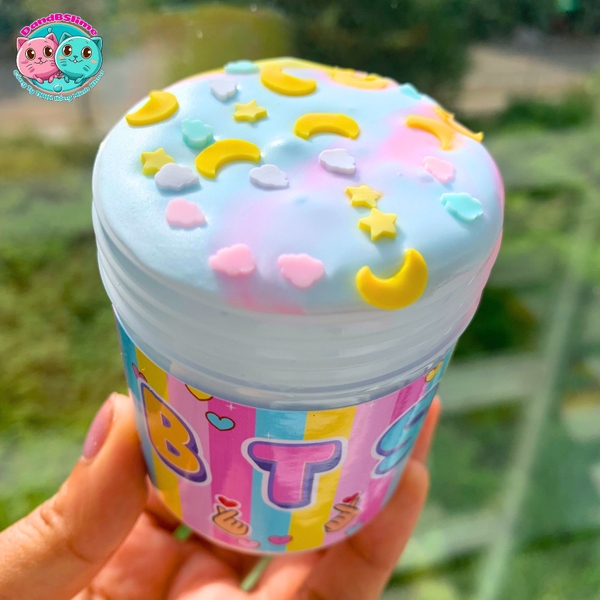 Slime Bơ (Butter Slime) "BTS" Mềm, Dẻo, Thơm - Chất nhờn ma quái thư ...