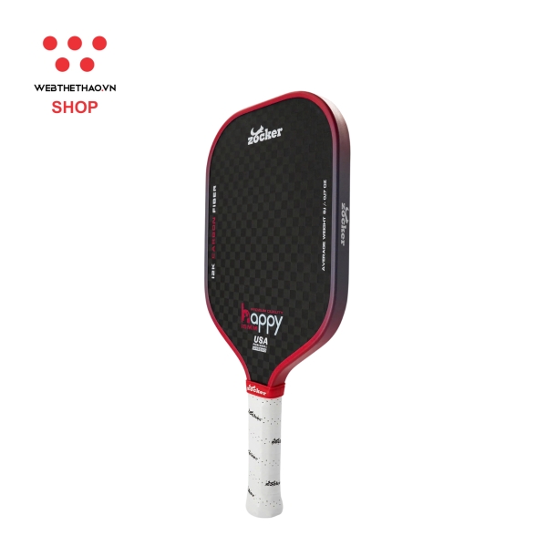 Vợt Pickleball Zocker Happy HP03 Premium Quality "Red" HP03-04 - Hàng ...