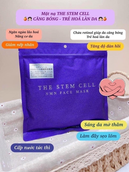 Mặt nạ tế bào gốc The Stem Cell Face Mask Nhật Bản 30 miếng