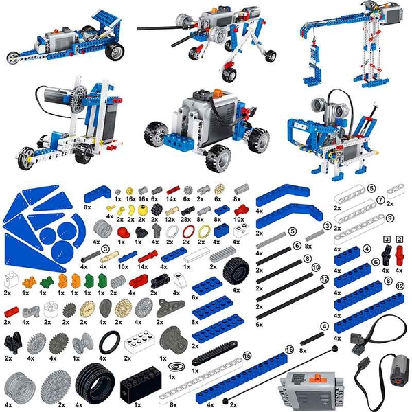 Bộ Lego 9686 Học Làm Kỹ Sư Cơ Khí Cho Trẻ MKZ - Maker Zone