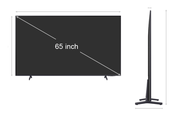 Kích Thước Tivi 65 Inch - Hướng Dẫn Chọn Mua Đúng và Ưu Nhược Điểm Năm ...
