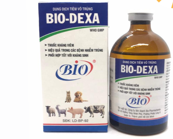 Bio dexa [100 ml] kháng viêm, nhiễm trùng, phối hợp tốt với kháng sinh ...