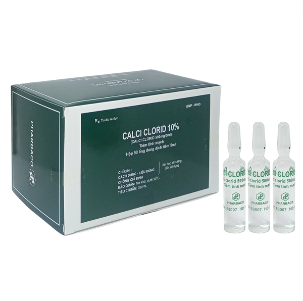 Thuốc tiêm Calci clorid 10% TW1 Nam Việt