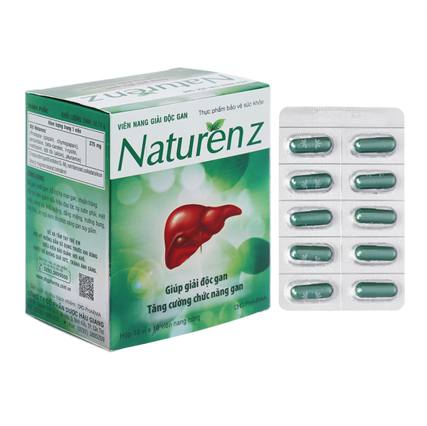 Giải độc gan Naturenz 10vỉ.10v DHG Nam Việt