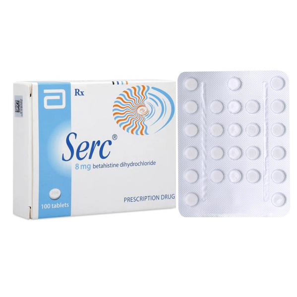 Serc 8mg (Betahistine) Abbott Nam Việt