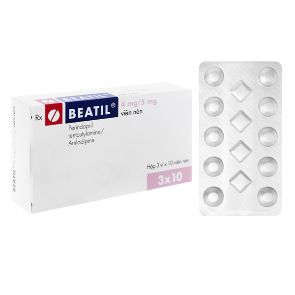 Beatil 4mg/5mg hộp 3 vỉ*10 viên Nam Việt