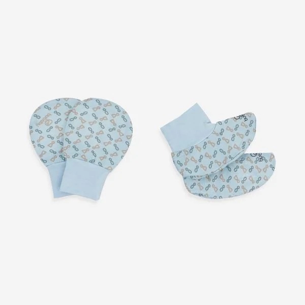 BUBABY - Set bao tay bao chân Bambus Iconic 1