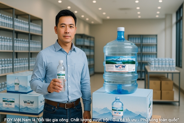 Kinh nghiệm mở đại lý nước tinh khiết và Bí quyết thành công cùng FOY
