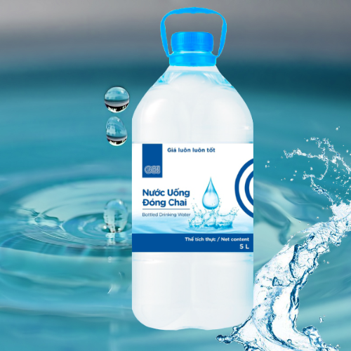 Gia công Nước Đóng Chai GO 5L
