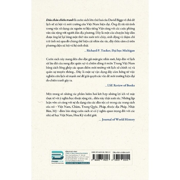 Dấu Chân Chiến Tranh - David Biggs | Sách Khai Phóng