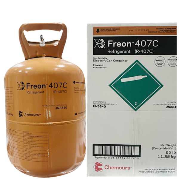 GAS LẠNH R407C LÀ GÌ. ỨNG DỤNG GAS R407C