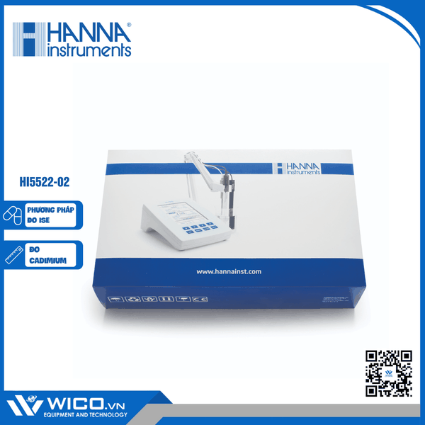 Máy Đo Cadimium Để Bàn Hanna HI5522-02 | Wico Việt Nam