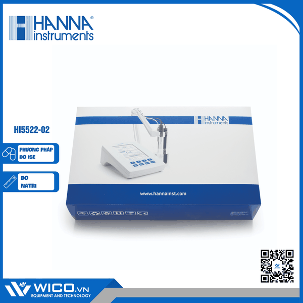 Máy Đo Natri Để Bàn Hanna HI5522-02 | Wico Việt Nam