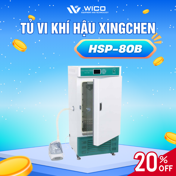 Tủ Vi Khí Hậu (Tủ Môi Trường) Xingchen HSP-80B | 80 Lít | Wico Việt Nam