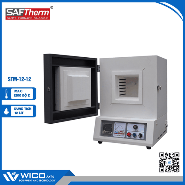 Lò Nung Saftherm 1200 Độ STM-12-12 | 12 Lít | Wico Việt Nam