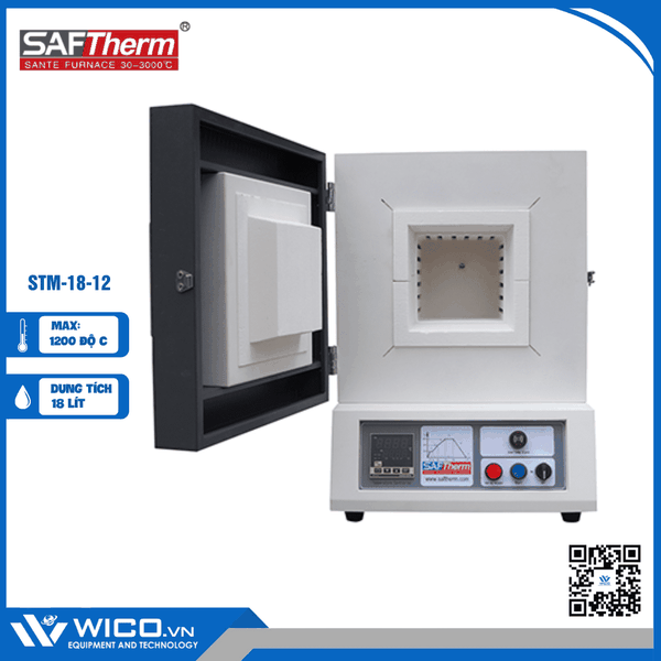 Lò Nung Saftherm 1200 Độ STM-12-12 | 12 Lít | Wico Việt Nam