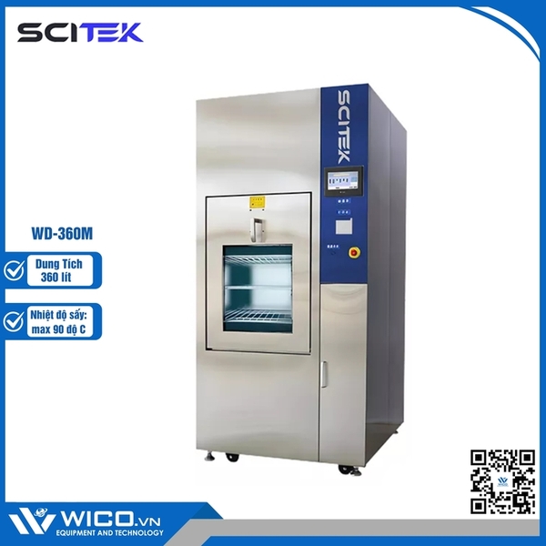 Máy Rửa Ly Thủy Tinh Tự Động Scitek WD-360M | Wico Việt Nam