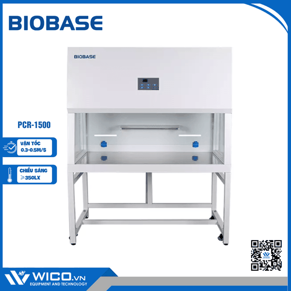 Tủ Thao Tác PCR Biobase PCR-1500 | 1.5m - Nâng Hạ Chỉnh Điện | Wico ...
