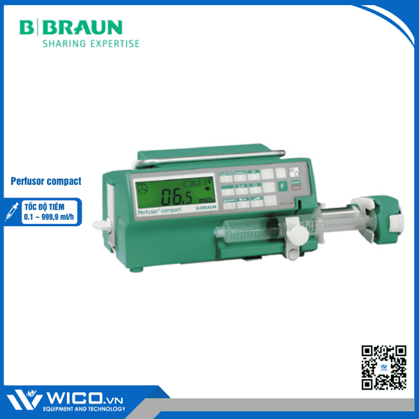 Bơm Tiêm Điện B.Braun - Đức Perfusor Compact | Wico Việt Nam
