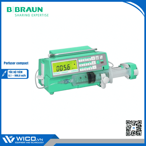 Bơm Tiêm Điện B.Braun - Đức Perfusor Compact | Wico Việt Nam