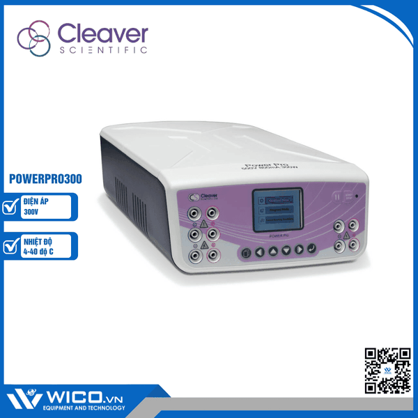 Nguồn điện di 300V Cleaver Scientific POWERPRO300 | Wico Việt Nam