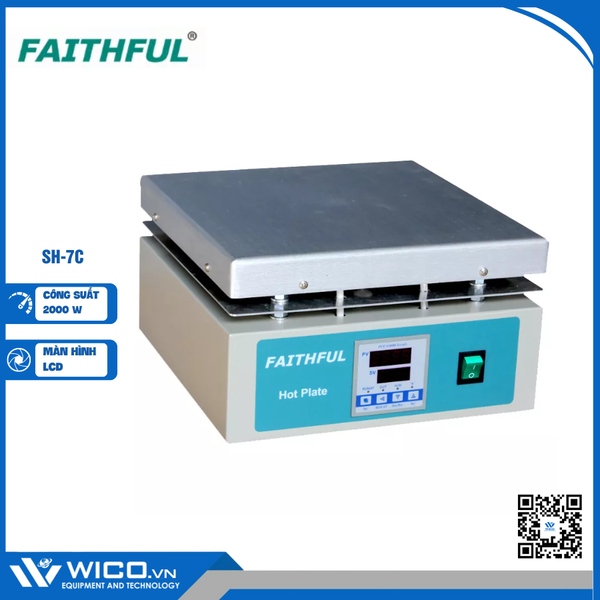 Bếp Gia Nhiệt 350 Độ C Faithful Trung Quốc SH-7C | Wico Việt Nam