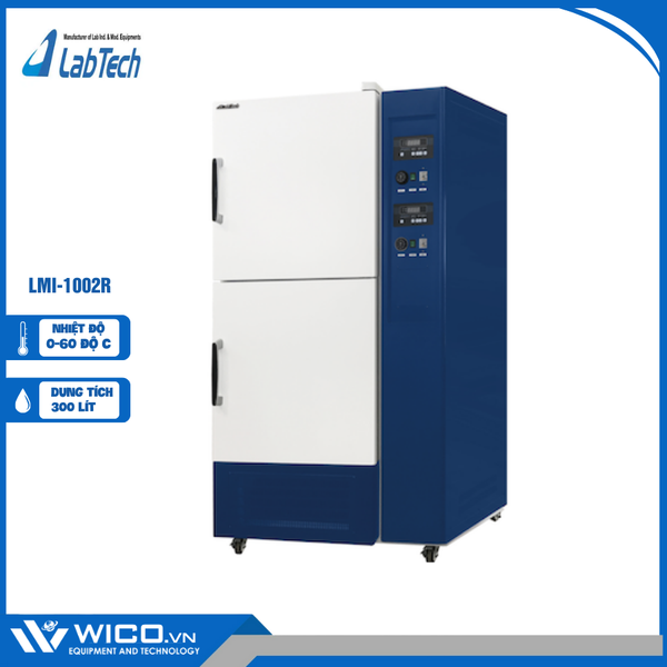 Tủ Ấm Lạnh 2 Buồng Hàn Quốc Labtech LMI-1002R | Wico Việt Nam