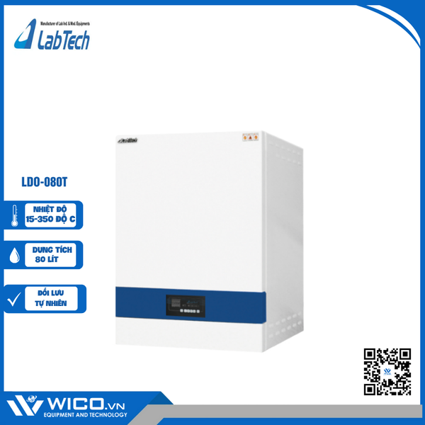 Tủ Sấy Nhiệt Độ Cao Labtech Hàn Quốc LDO-080T | 80 Lít | Wico Việt Nam