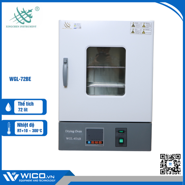 Tủ Sấy Đối Lưu Cưỡng Bức Trung Quốc WGL-72BE | 72 Lít | Wico Việt Nam