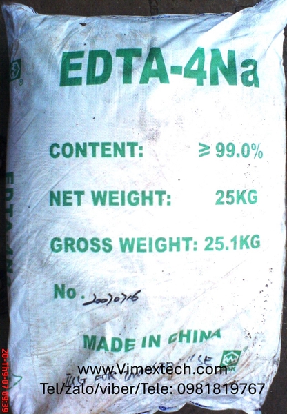 Tetra-Natri ethylenediaminetetraacetat (Na₄EDTA)-Nhật-20kg-Tính chất ...