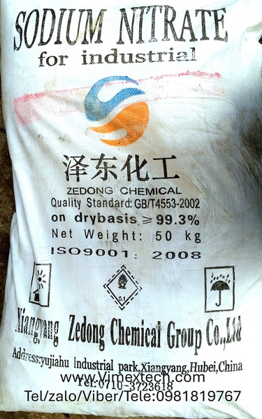Natri Nitrat - NaNO3 - Đức - CN - 25kg