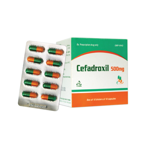 Cefadroxil 500mg H/100 - Trà Vinh