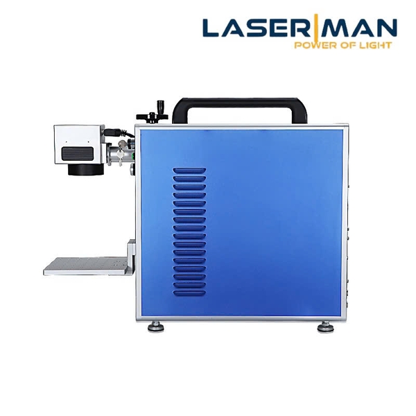 Máy khắc Laser Fiber Mini Cầm tay LaserMan.vn
