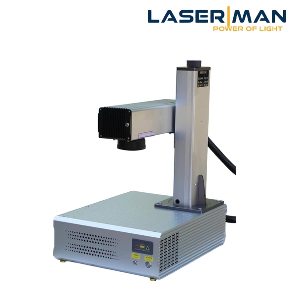 Mắc khắc Laser Fiber Mini nhỏ gọn có tiêu cự tự động LaserMan.vn