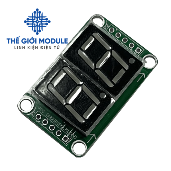 Module hiển thị 2/3/4 led 7 đoạn 74HC595 | Thế Giới Module