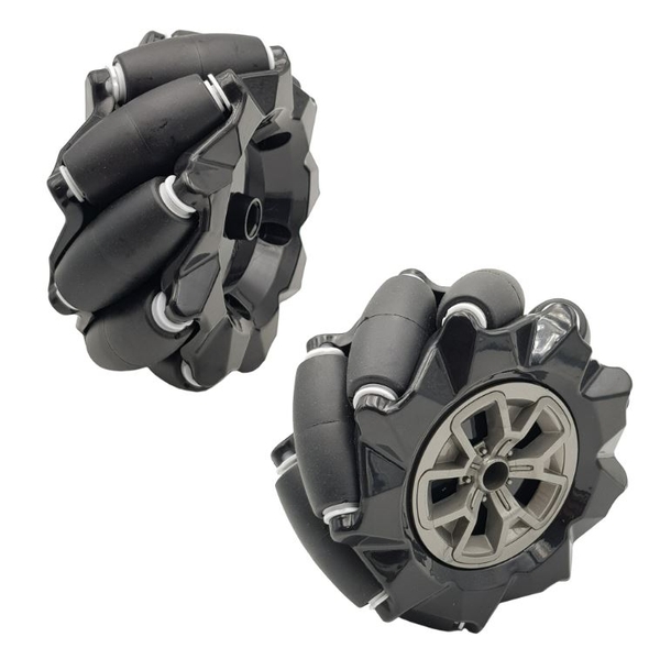 Bánh xe mecanum wheel omni wheel 97mm (1 cặp) | Thế Giới Module
