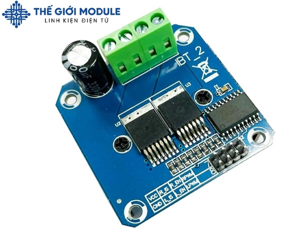Mạch Điều Khiển Động Cơ DC BTS7960 43A High-Power Motor Driver | Thế ...