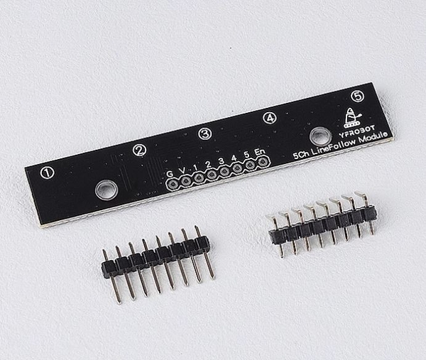 Cảm biến dò line QTR-5RC | Thế Giới Module