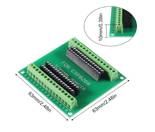 Đế Ra Chân ESP8266 30 Chân | Thế Giới Module