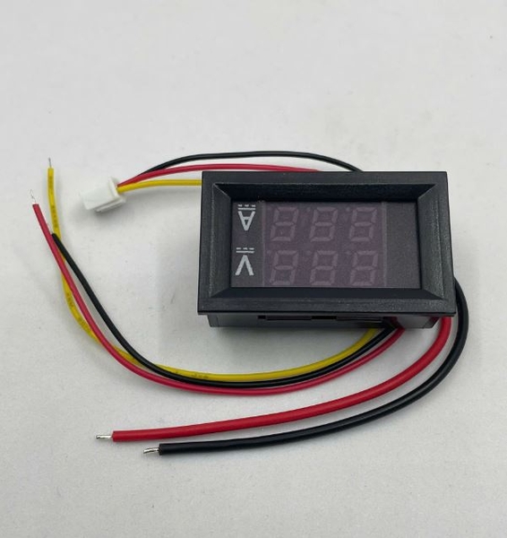 Đồng hồ đo dòng áp Đỏ - Xanh DC 1A | Thế Giới Module