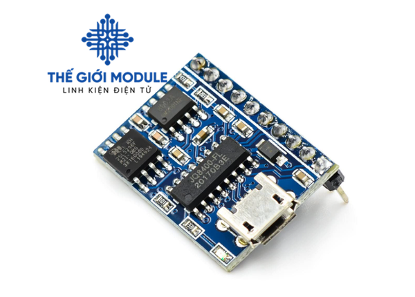 Mạch ghi đọc âm thanh microUSB chip nhớ JQ8400-FL-10P | Thế Giới Module