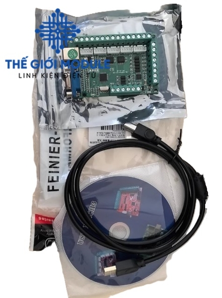 MACH3 V3.25 Mạch điều khiển CNC BOB cổng USB | Thế Giới Module