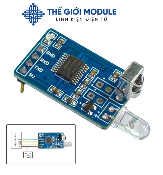 Mạch thu phát giải mã hồng ngoại NEC | Thế Giới Module