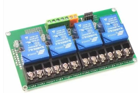 Module 4 relay 5V 30A kích High/Low PLC | Thế Giới Module